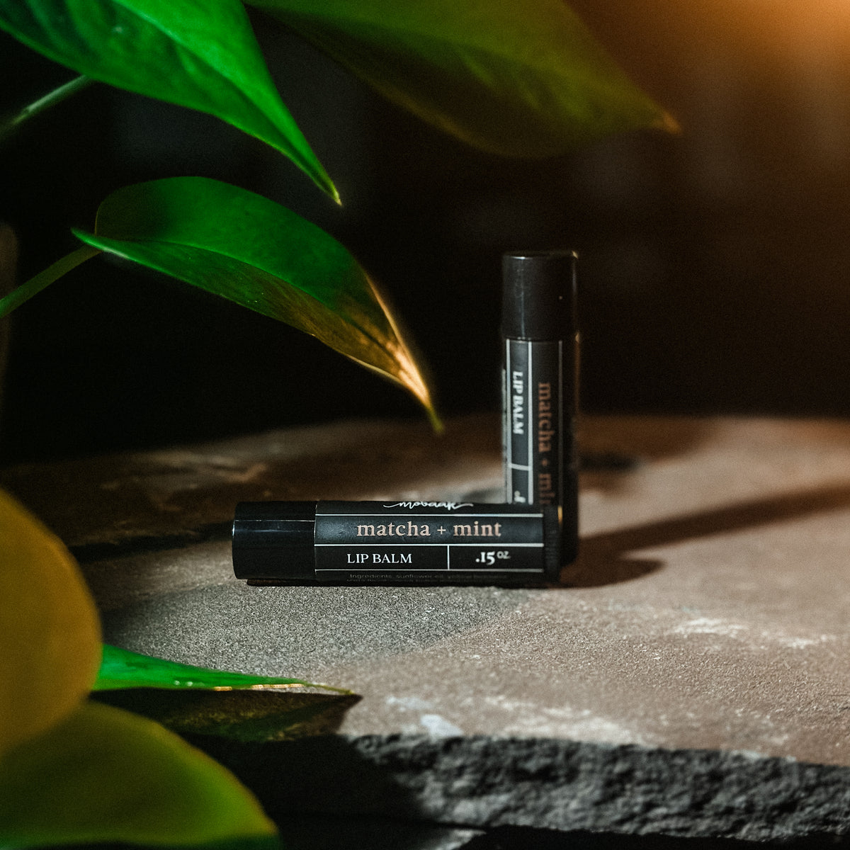 Matcha + Mint Lip Balm – Mobaak Aromatherapy Shoppe
